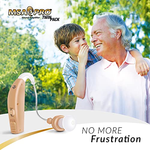 MSA Pro Hearing Amplifier - Twin Pack – Edenpure.com