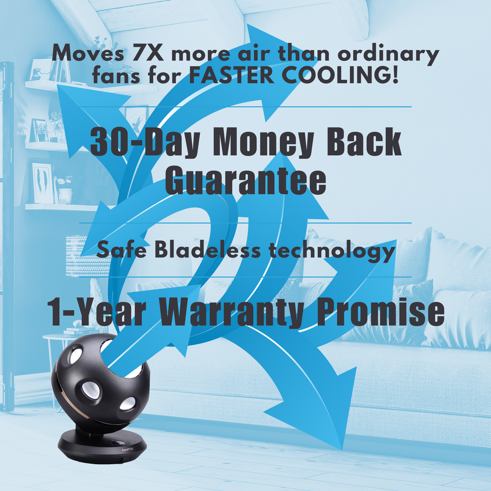 EdenPURE® 360 Air Fan GEN55 – Edenpure.com