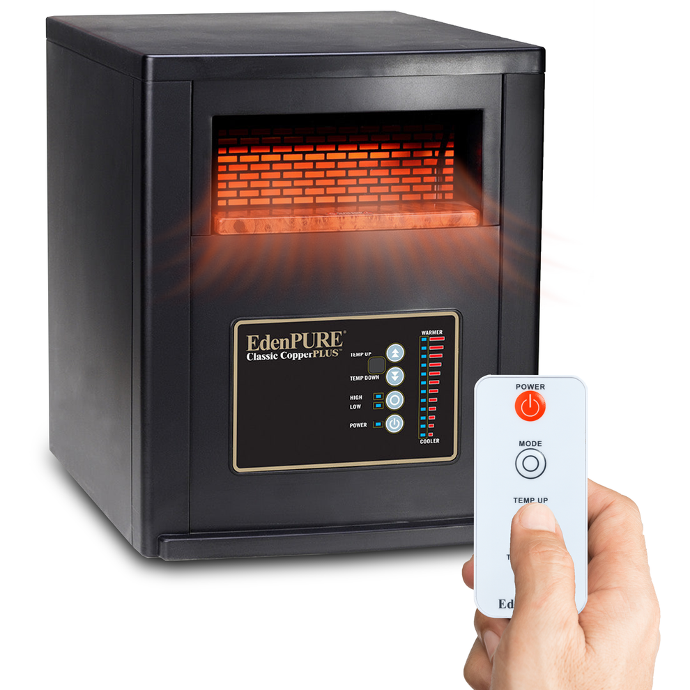 EdenPURE® Classic CopperPLUS™ Infrared Space Heater – Edenpure.com