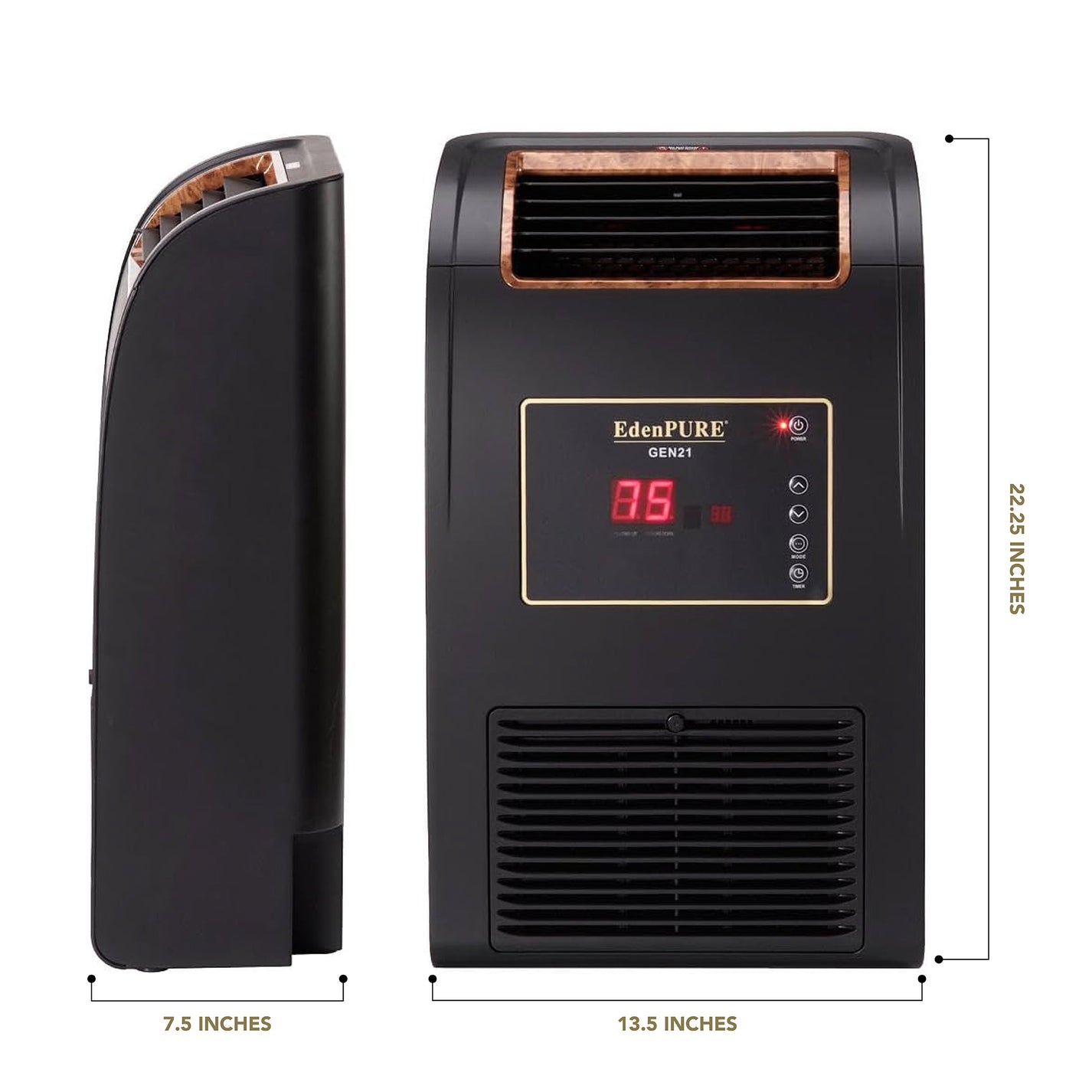 EdenPURE® GEN21 EdenPURE All Season Heater® – Edenpure.com
