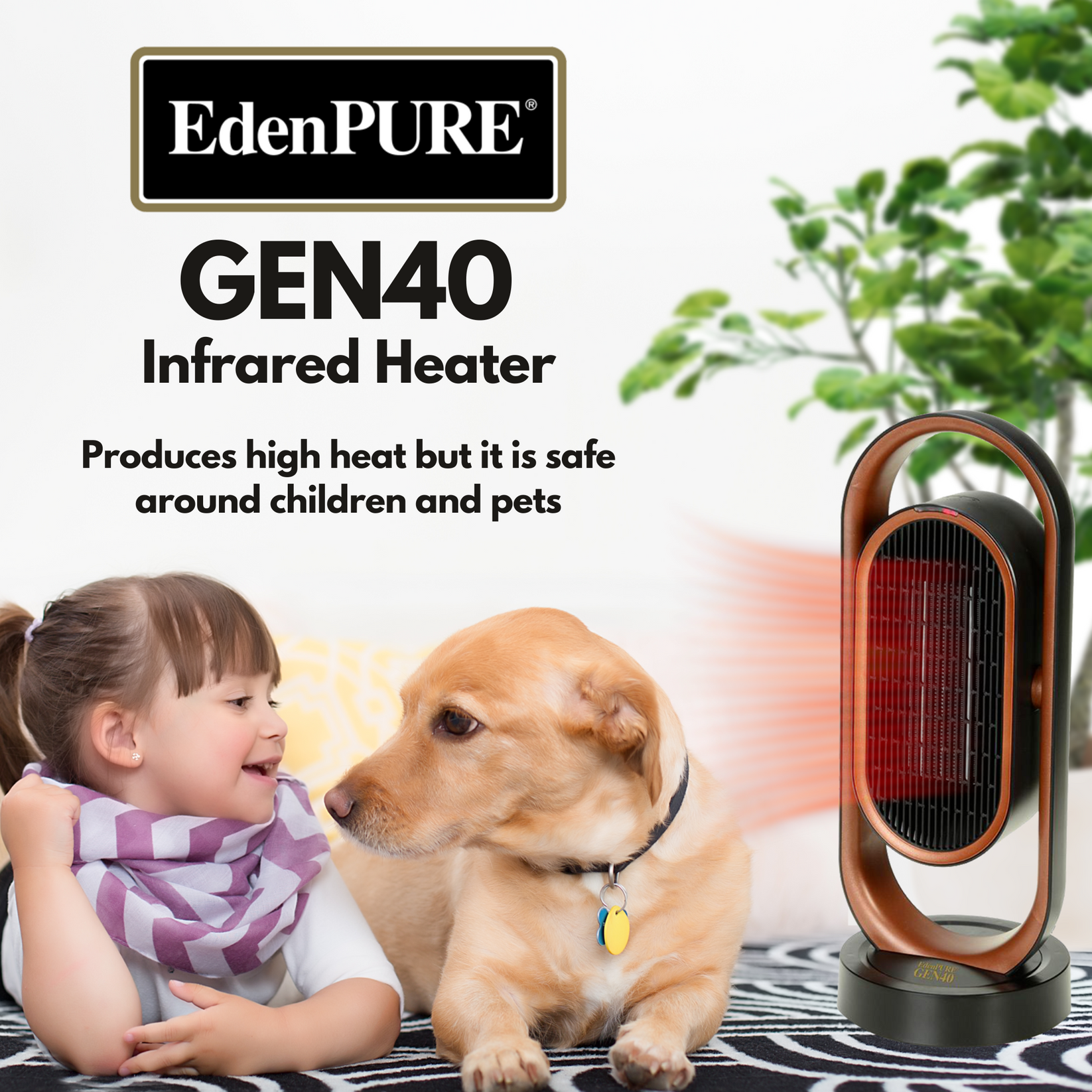 EdenPURE® GEN40 Infrared Heater – Edenpure.com
